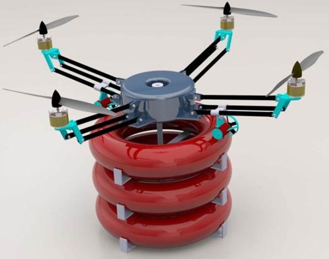 Life Saving Flying Robot