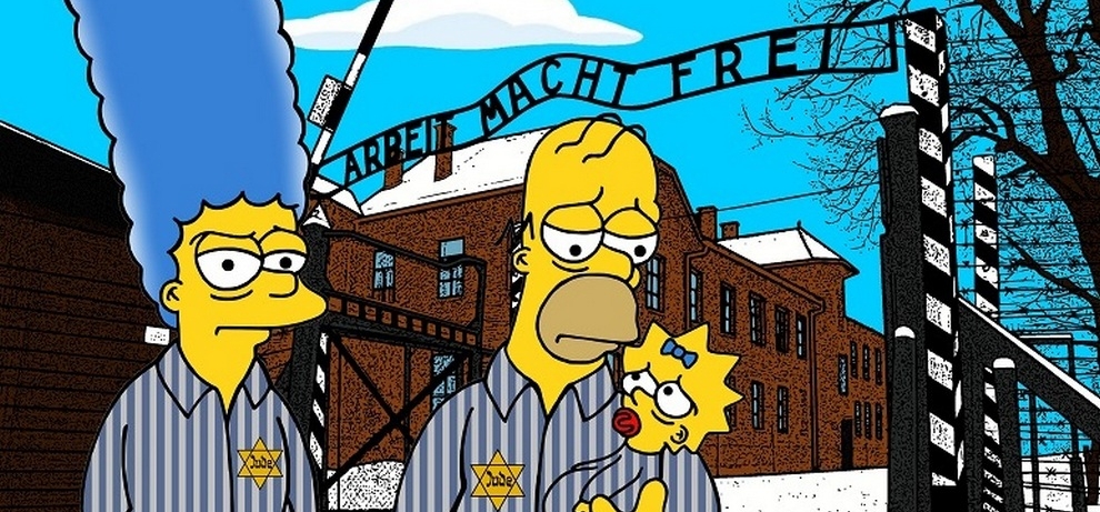 Artist Imagines The Simpsons As Jews In a Concentration Camp To Mark ...