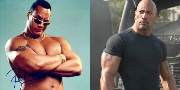 Dwayne The Rock Johnson Then And Now