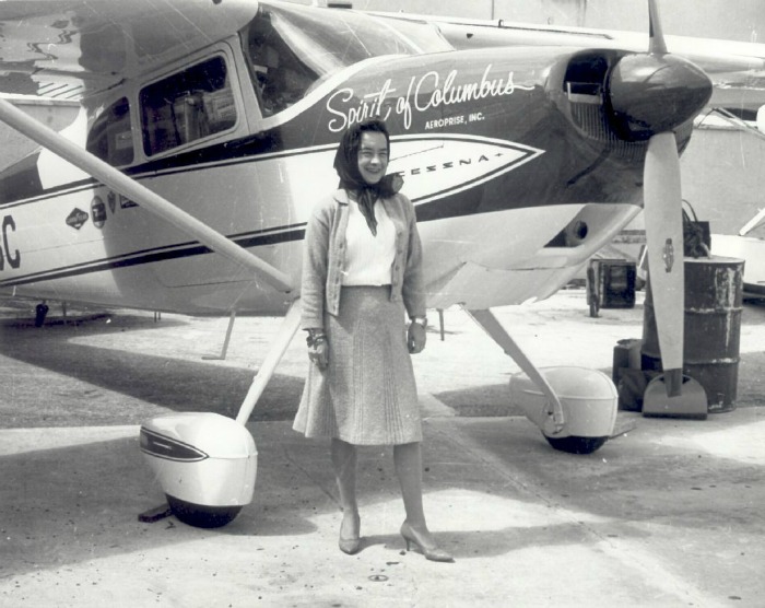 Today In 1964 Jerrie Mock Became The First Women To Fly Solo Around The ...
