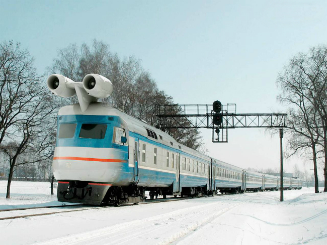 Forget Bullet Trains, The Soviet Union Put Jet Engines On Trains Back ...