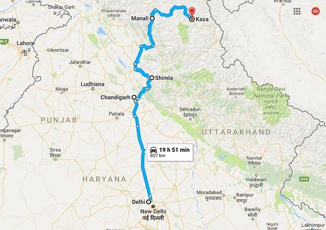 We're Travelling From Delhi To Spiti Valley Without Cash And Here's ...