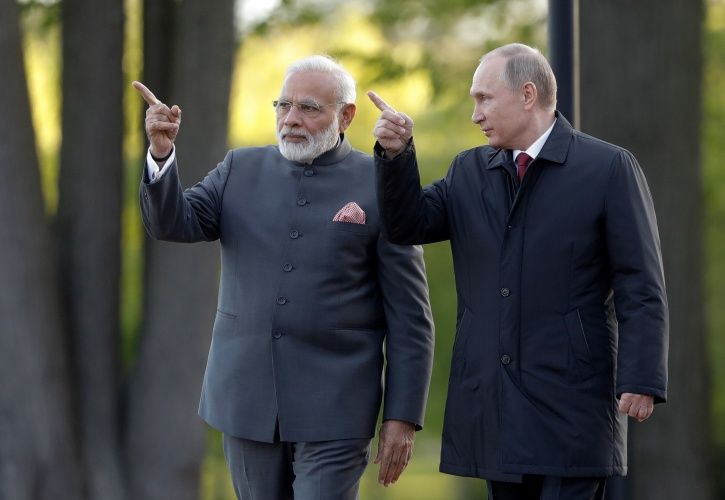 Modi Took A Stroll With Putin In A Park And We've Got Pictures To Prove ...