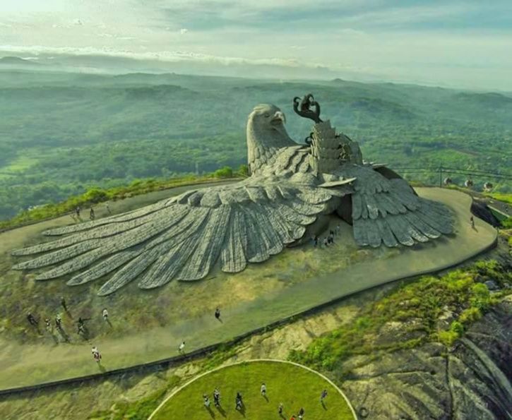 Kerala's Jatayu Nature Park, Built Where The Mythical Bird Died ...