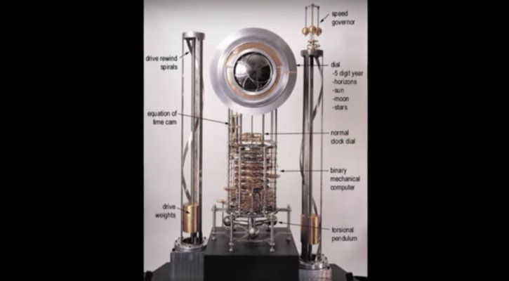 Bored Jeff Bezos Is Building A 500 Feet Tall Weird Looking Clock That ...