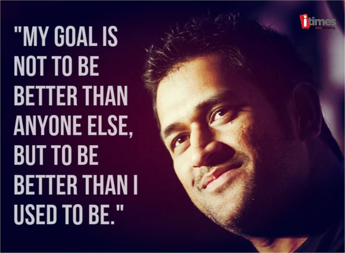 Dhoni Leadership Quotes