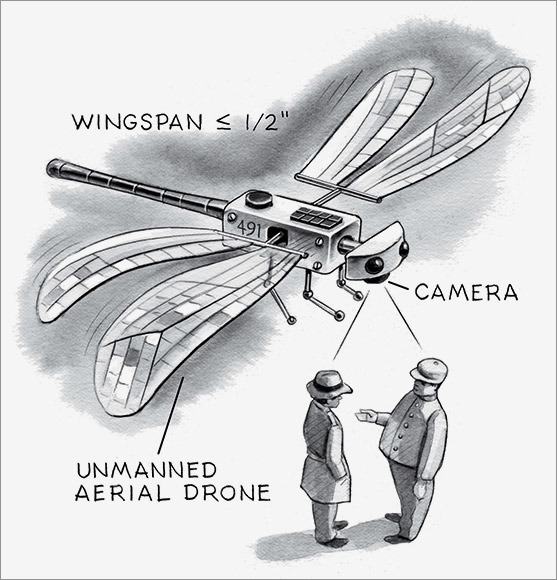 "Insectothopter", un insetto spia della CIA nel 1970 | NoGeoingegneria