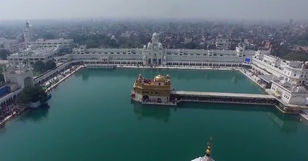 Drop Everything And Watch This Drone Footage Of The Golden Temple. Yes ...