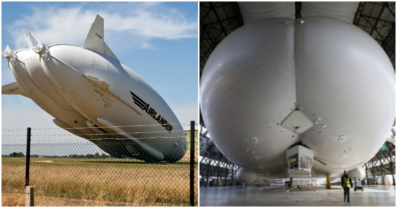 World's Longest Aircraft 'The Flying Bum' Crashes After Hitting A Pole ...