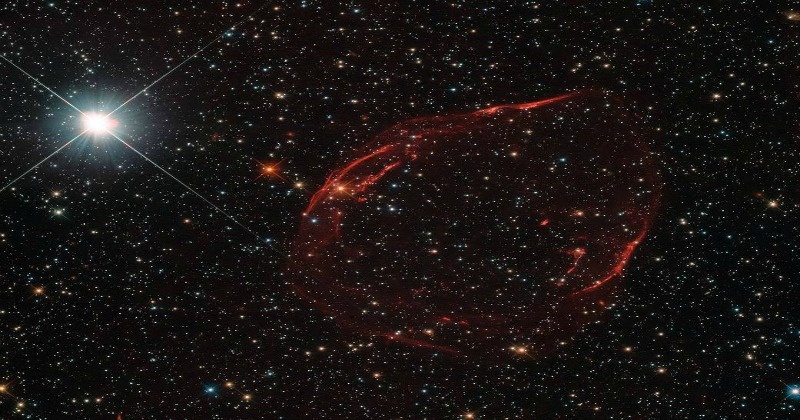 NASA's Telescope Captures An Image Of A Star That Exploded 160,000 ...