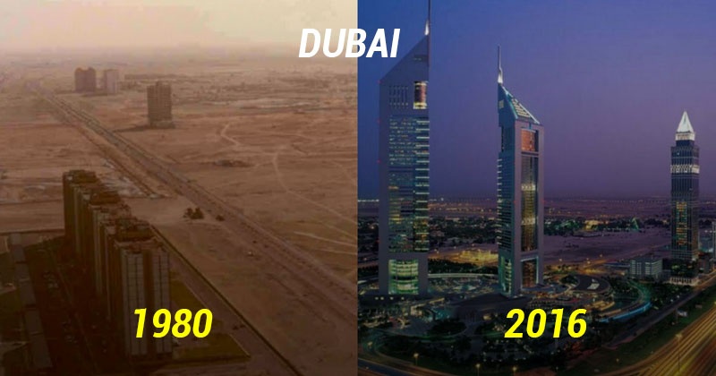 10 Before-And-After Photos Of Great Cities That Have Changed Beyond ...
