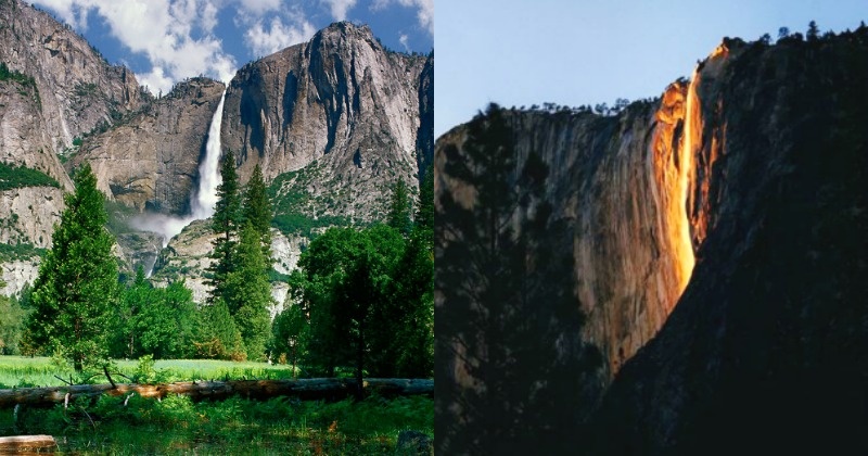 Yosemite National Park Glows A Bright Orange Every February And It's A ...