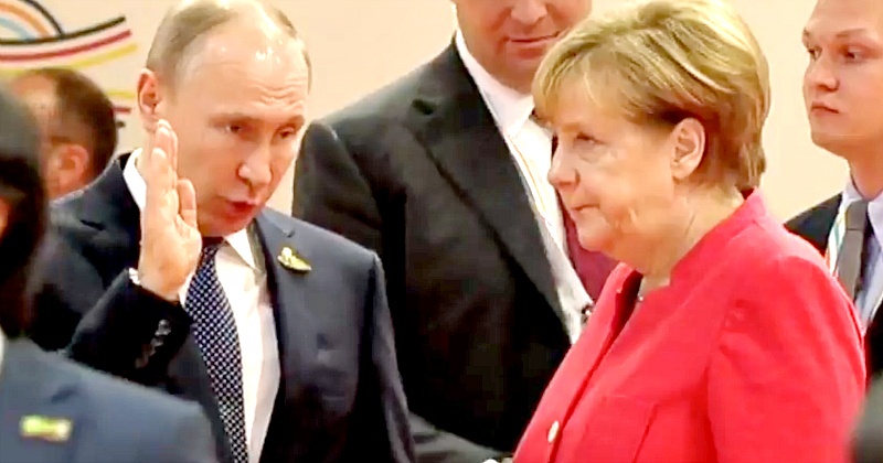 Angela Merkel 'Eye-Rolling' At Vladimir Putin Leaves The Internet In ...