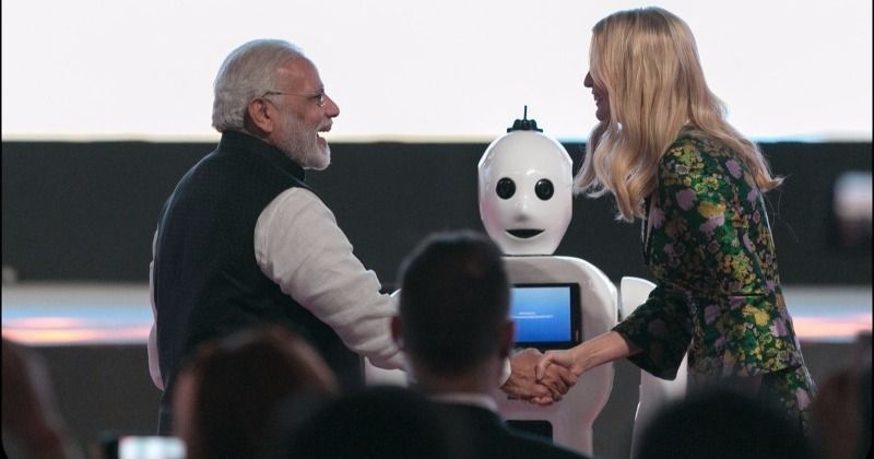 Meet Mitra, The 5-Foot Made-In-India Robot That Greeted PM Modi And ...
