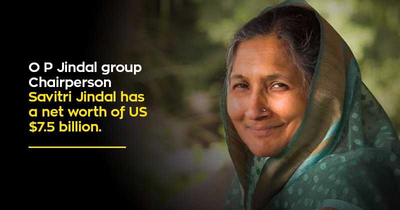 Jindal Group's Chairperson Savitri Jindal Is Richest Indian Woman, 16th ...
