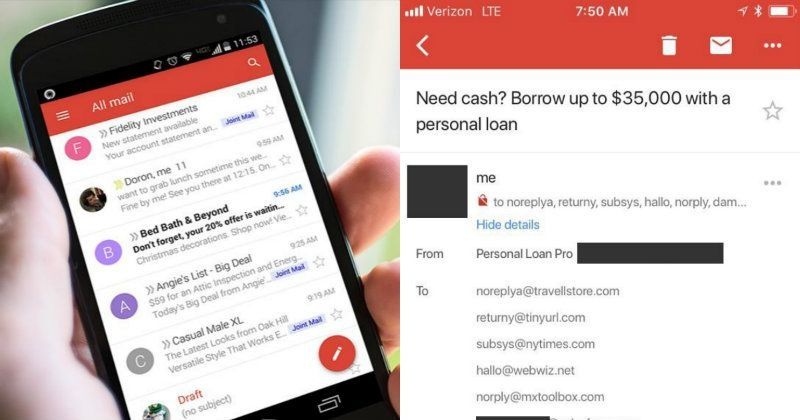 Your Gmail Account Maybe Sending Out Spam Messages To Random Email ...
