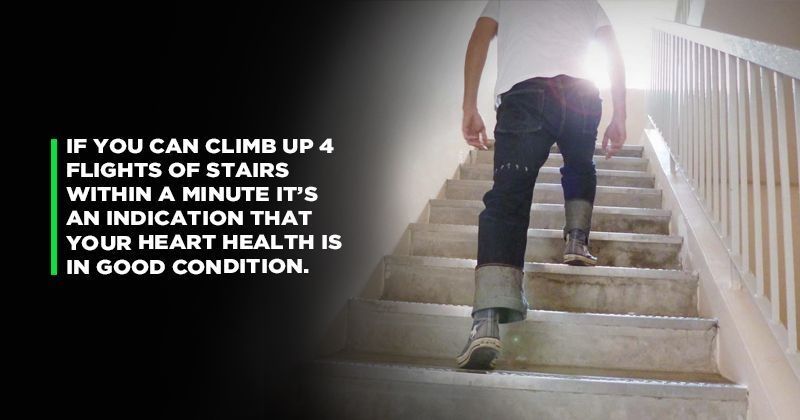 This One Minute Stair Test Can Help You Predict Your Risk Of Dying Of ...
