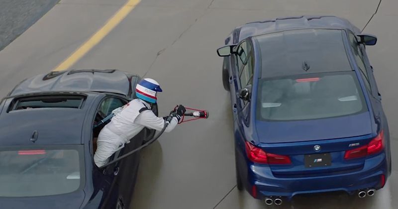 BMW Refuels A Car Mid-Drift To Retake The World Record For Longest ...