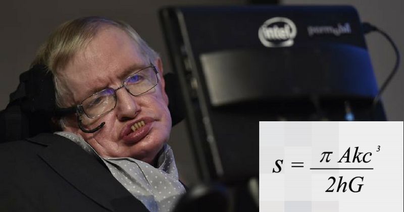 Stephen Hawking Wanted His Equation To Be Carved On His Tombstone. Here ...