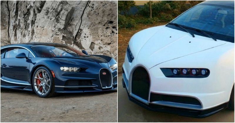There's A Rs 3.4 Lakh Chinese Rip-Off Of Bugatti Chiron That Actually ...