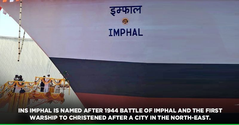 INS Imphal:Indian Navy Launches INS Imphal Guided Missile Destroyer ...