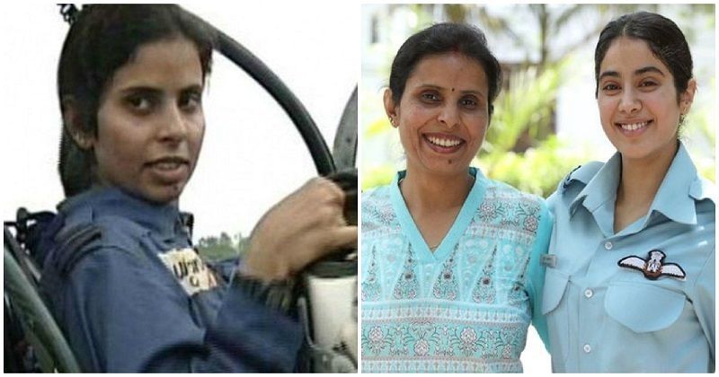 Gunjan Saxena:Meet Gunjan Saxena, The 1st IAF Female Pilot To Fight In The Kargil War & Jahnvi's ...