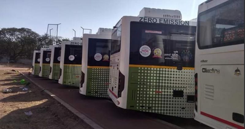Pune Electric Bus:Pune Deploys 25 Electric Buses For 7 Routes Across ...