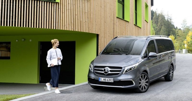 Mercedes-Benz Electric Minivan:Mercedes-Benz's All-Electric Minivan For ...