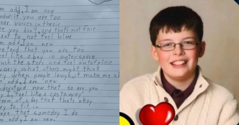 Poem On Autism:'I Am Odd, I Am New,' Autistic Boy's Poem About His ...