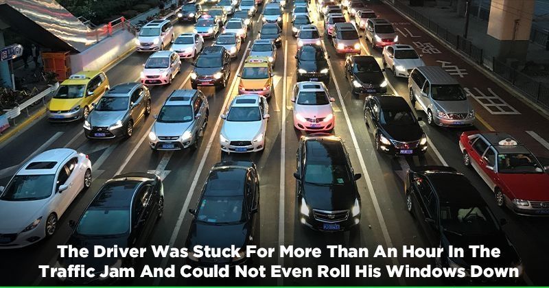 Man Stuck In Jam:Man In China Was Stuck Inside His Car, As It Shut Down ...