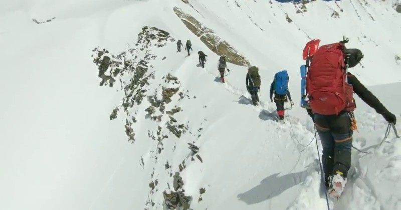 Nanda Devi East Peak:Video Purportedly Shows Last Moments Of 8 ...