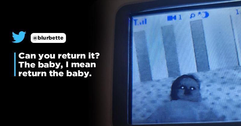 scary baby:Image Taken By New Video Monitor Made A Kid Look Demented ...