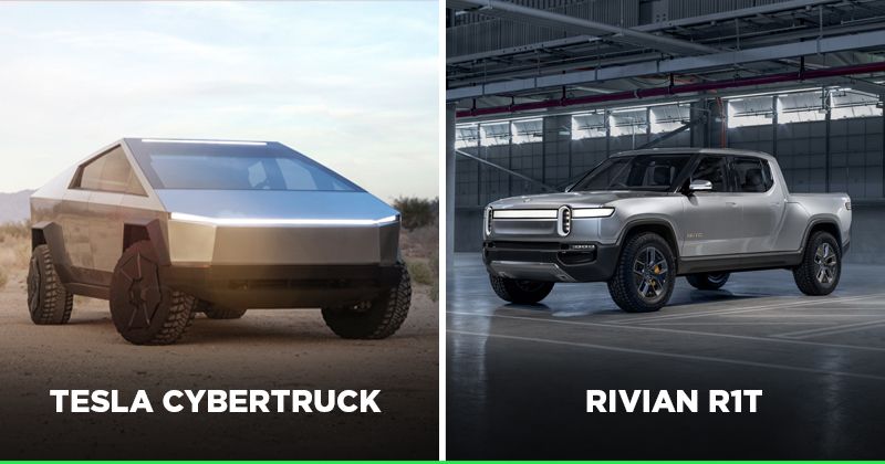 Tesla Cybertruck vs Rivian R1T:Tesla Cybertruck vs Rivian R1T: Which Is ...
