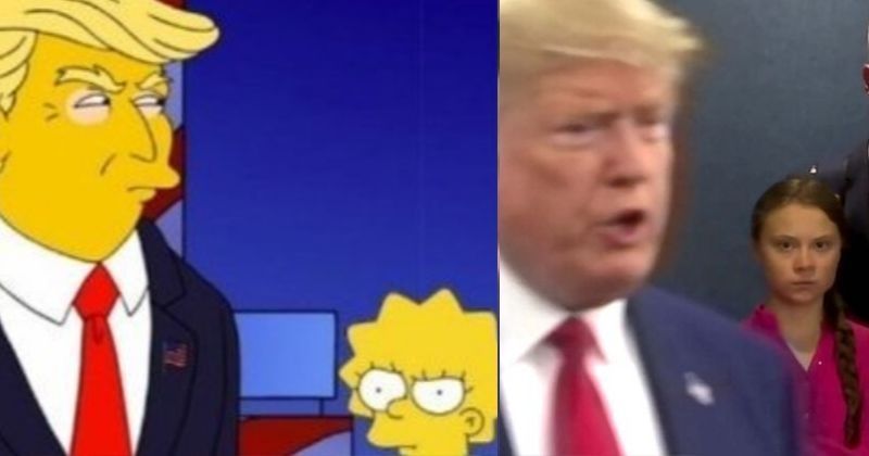 Simpsons Predicts Greta Thunberg:Remember The Death Stare Thunberg Gave ...